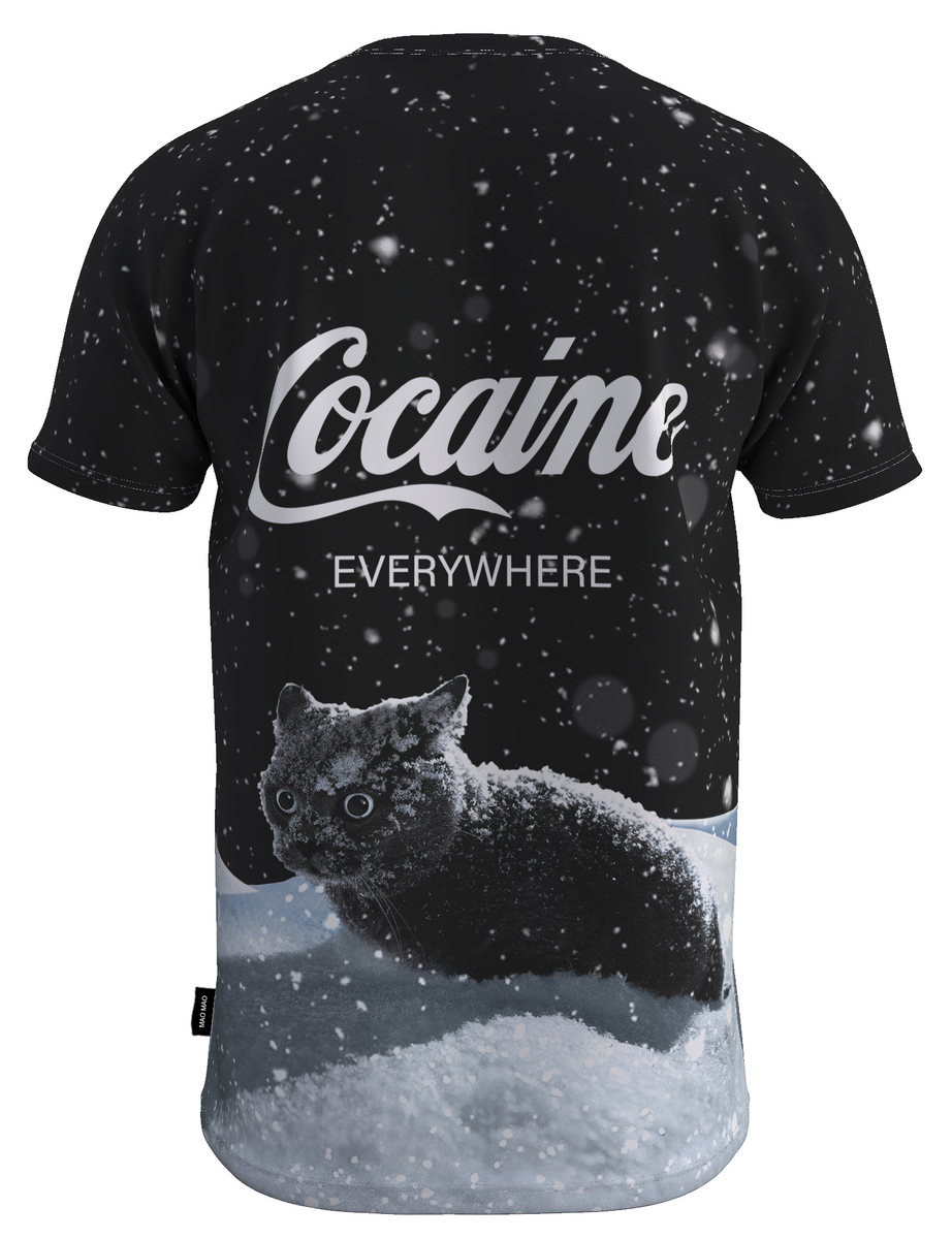 COCAINE CAT T-SHIRT – MAO MAO